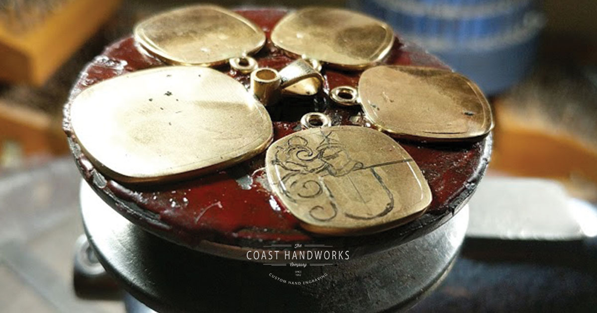 Pendants & Charms, Handmade, Hand Engraved